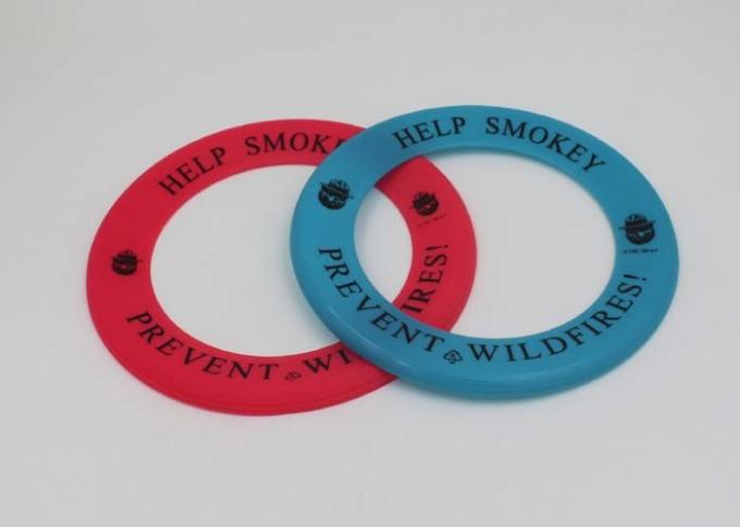 Custom Eco - Friendly Colorfull Flying Ring Hard Plastic Frisbee EN71 ...